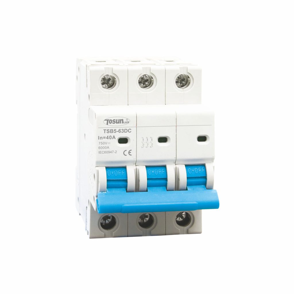 TOSUNlux DC Circuit Breaker -Reliable Protection for Direct Current Systems