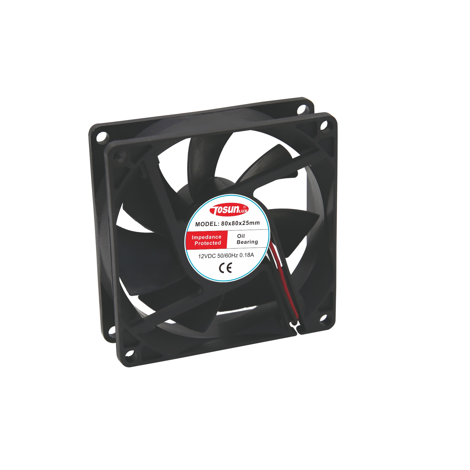 DC Ventilating Fan（80x80x25）