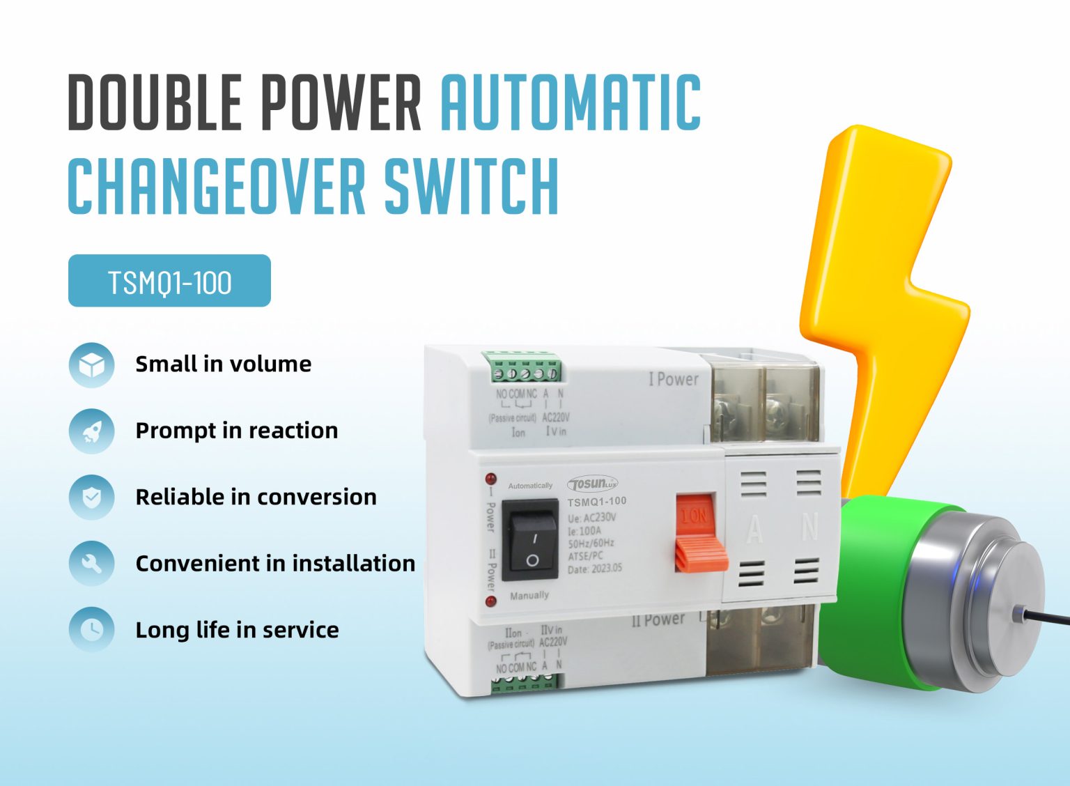 The Double Power Automatic Changeover Switch Guide-Seamless Power Solutions