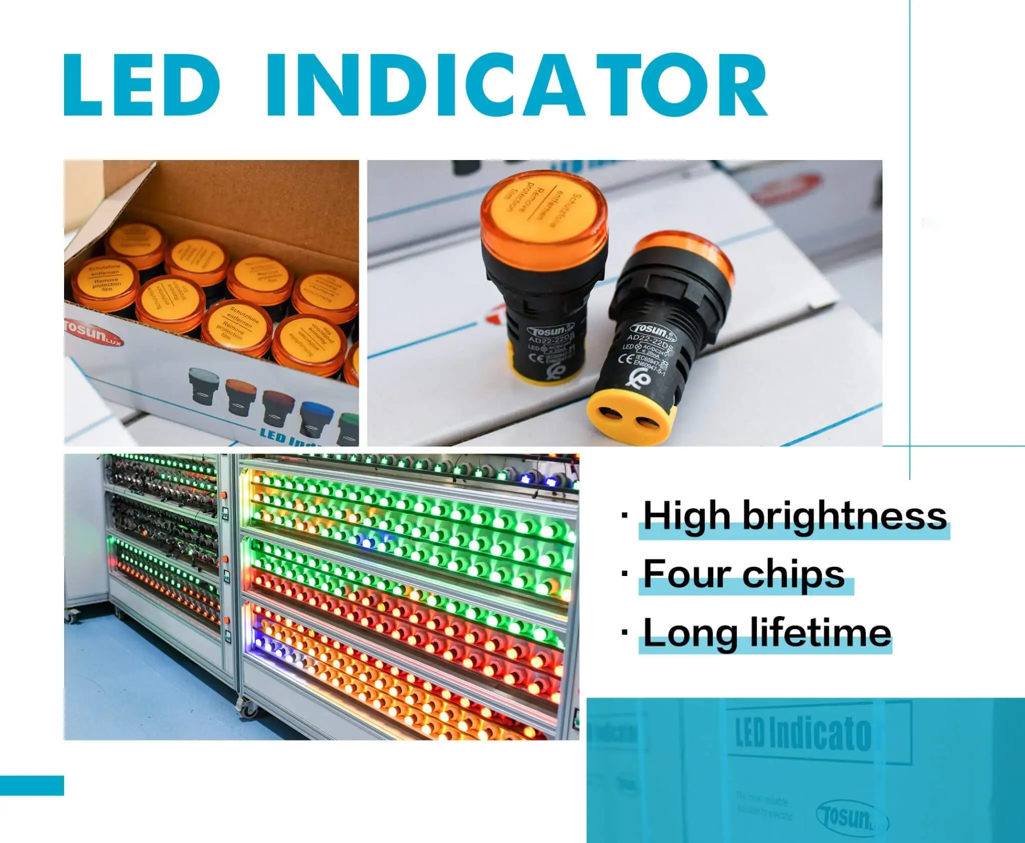 TOSUNlux: The Leading LED Indicator Manufacturer You Need to Know
